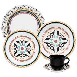 JUEGO DE 30 PIEZAS CERAMICA OXFORD LUIZA | Bazar Ardel